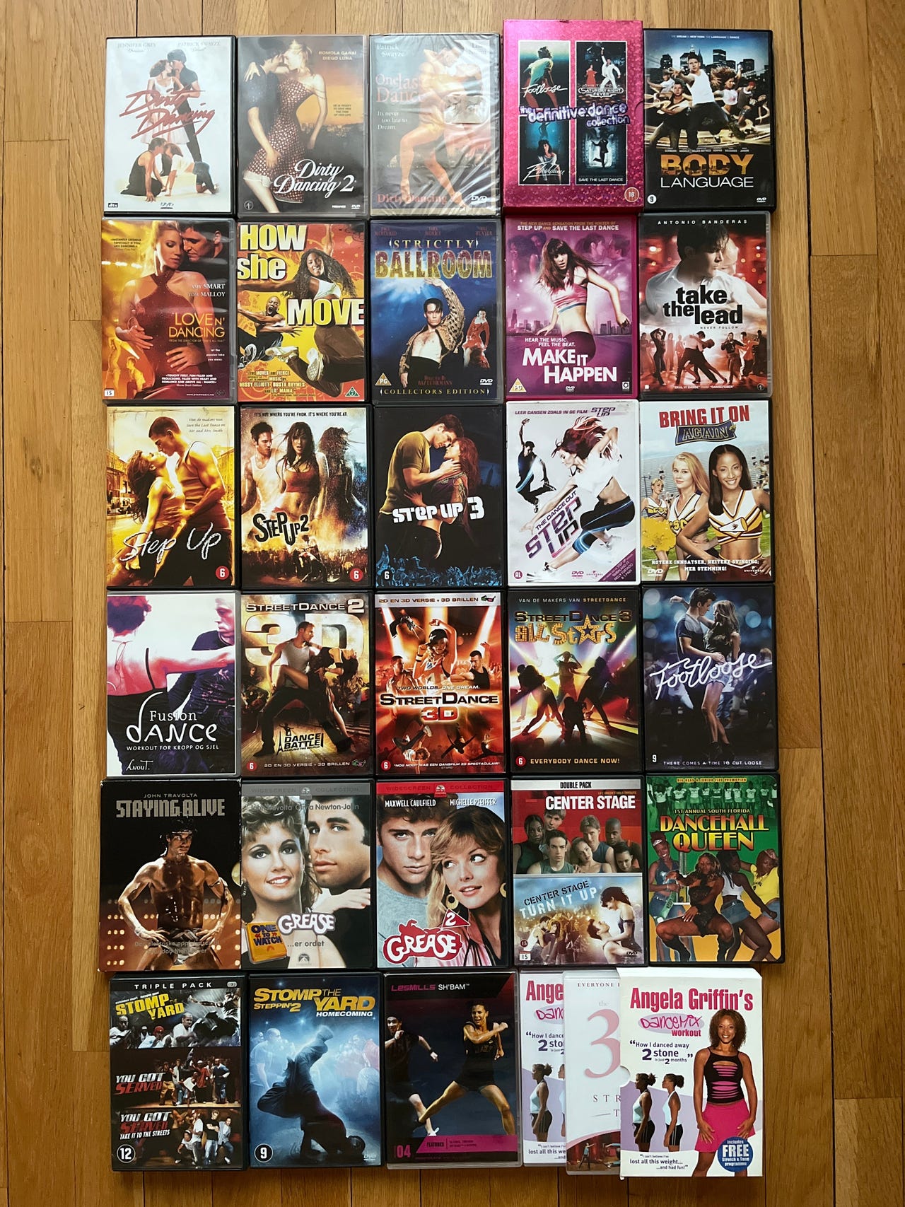 Stor DVD samling med dans som tema | FINN-torget