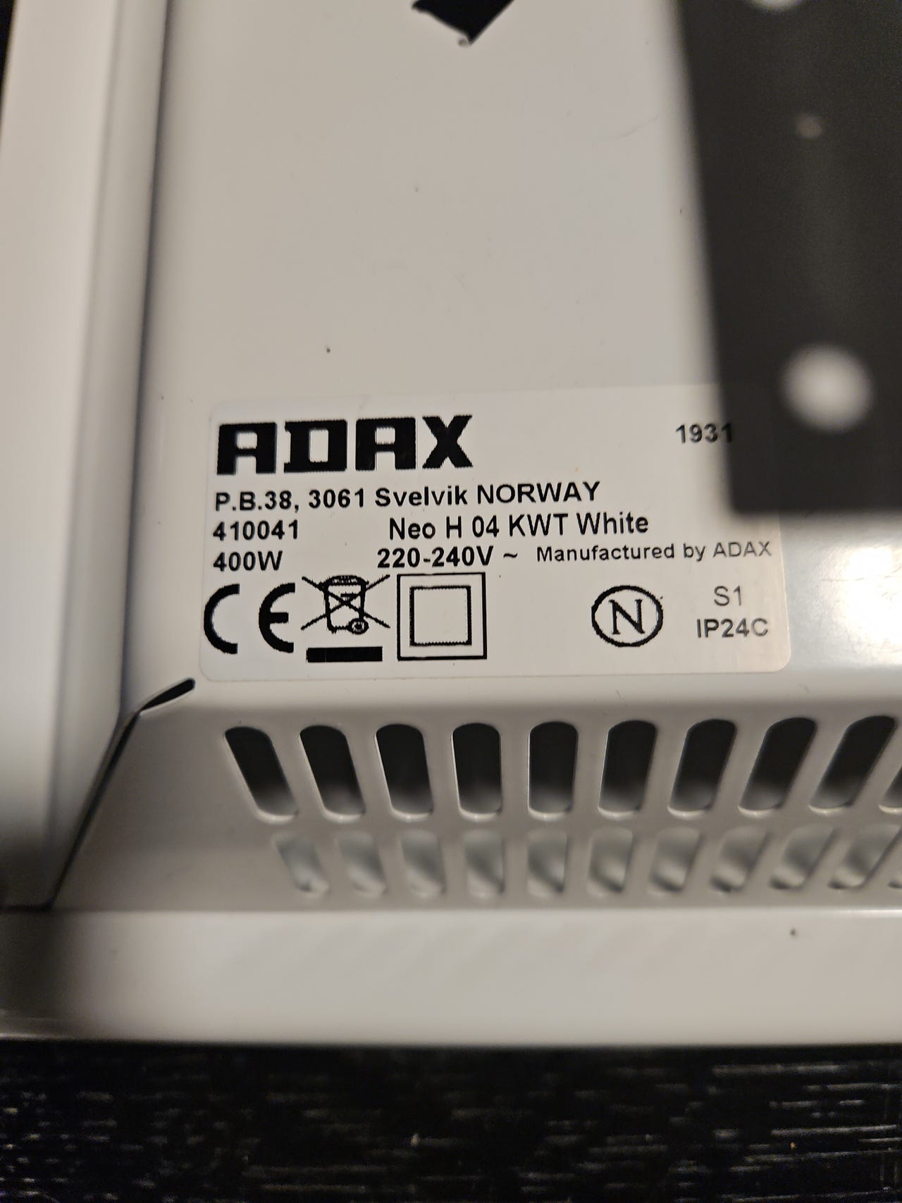 Adax Neo 400 w panelovn WiFi mv - Ny så vidt ute av esken | FINN-torget