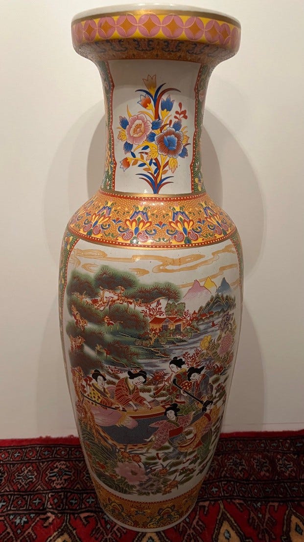 Kinesisk vase | FINN-torget