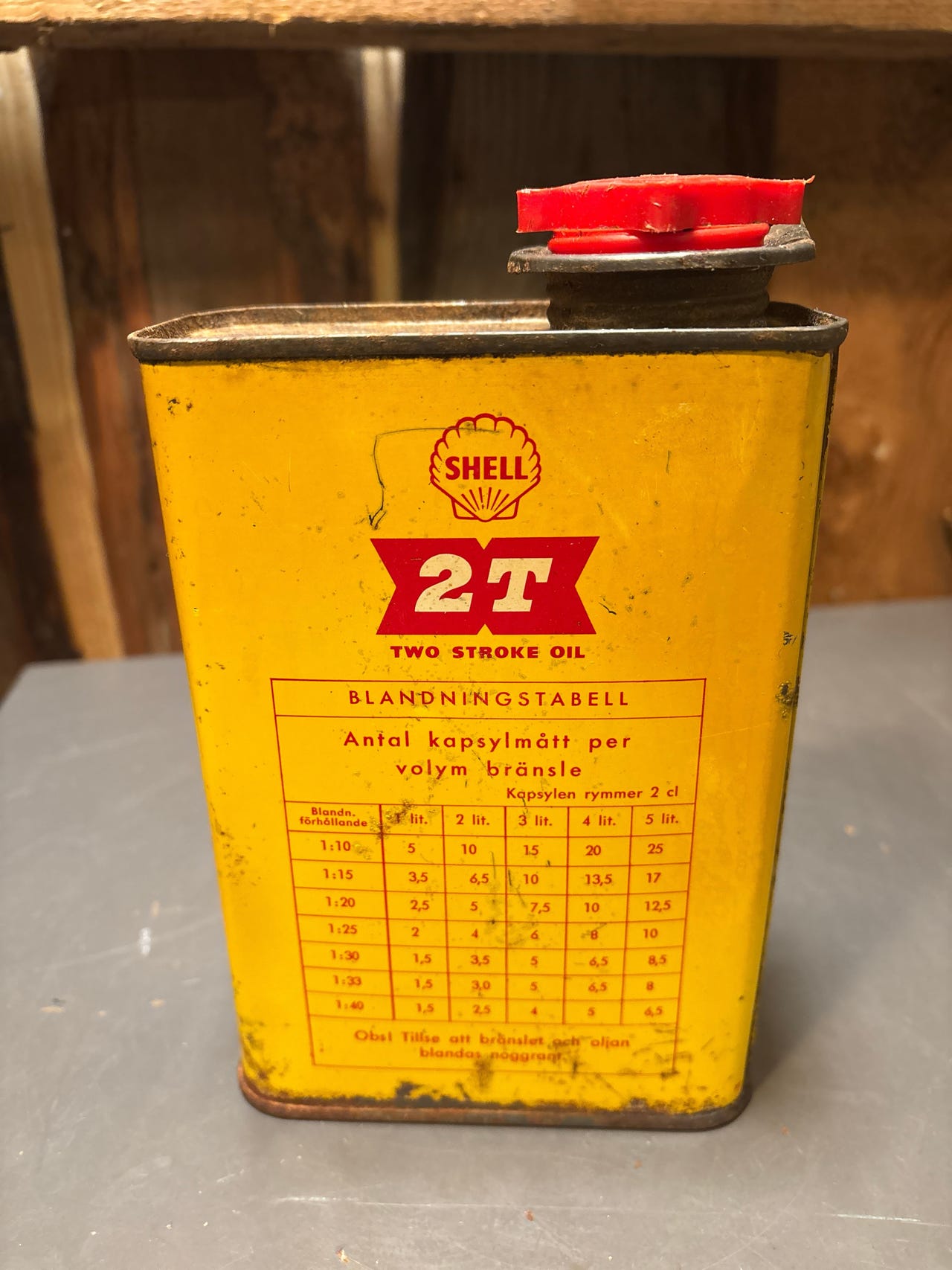 Shell olje boks | FINN-torget