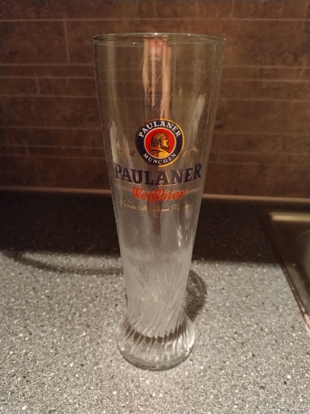 Weissbier glass , paulaner | FINN-torget