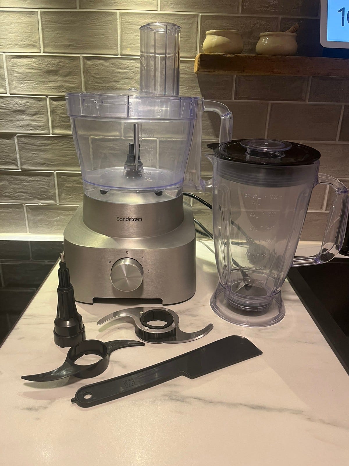 Sandstrøm food prosessor/ smoothie maskin selges | FINN-torget