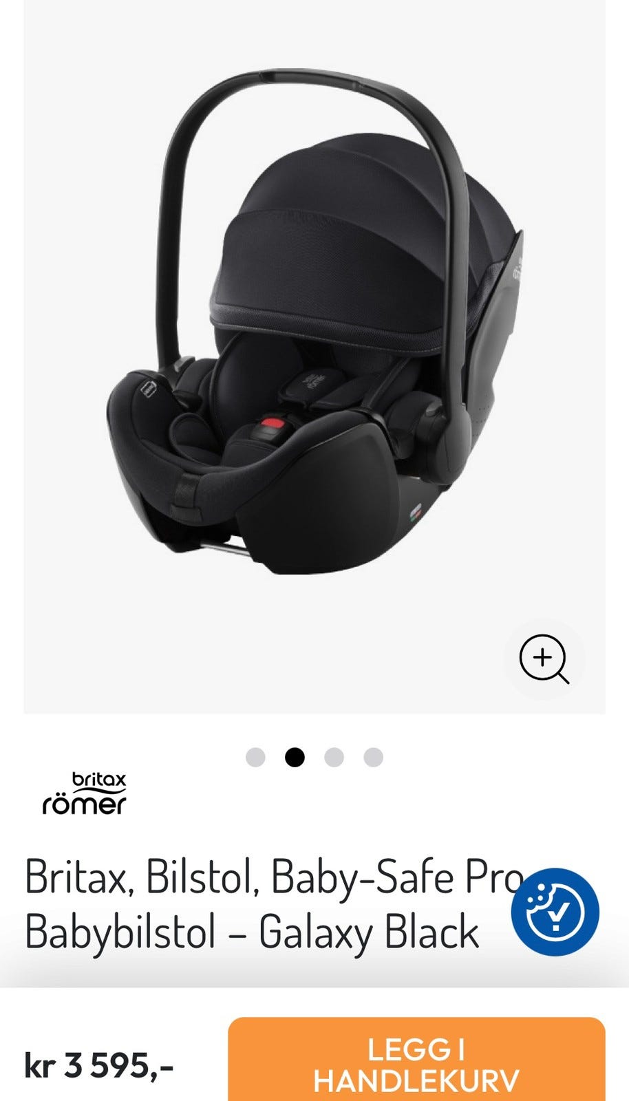 Britax bilstol, baby-safe Pro. | FINN-torget