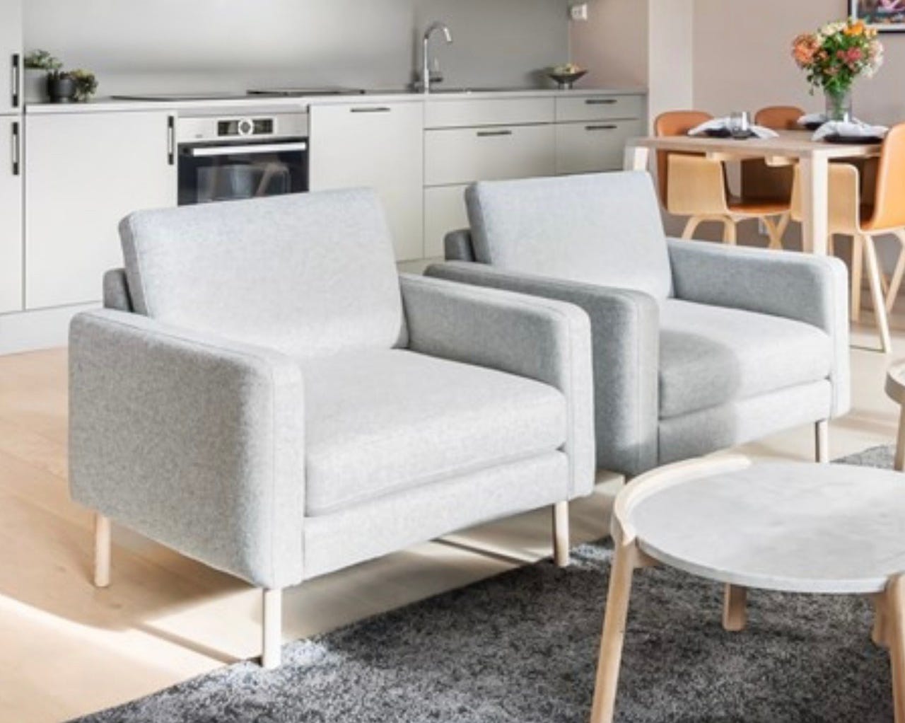 2 stykk pene Scandinavia lenestoler fra Bolia | FINN-torget