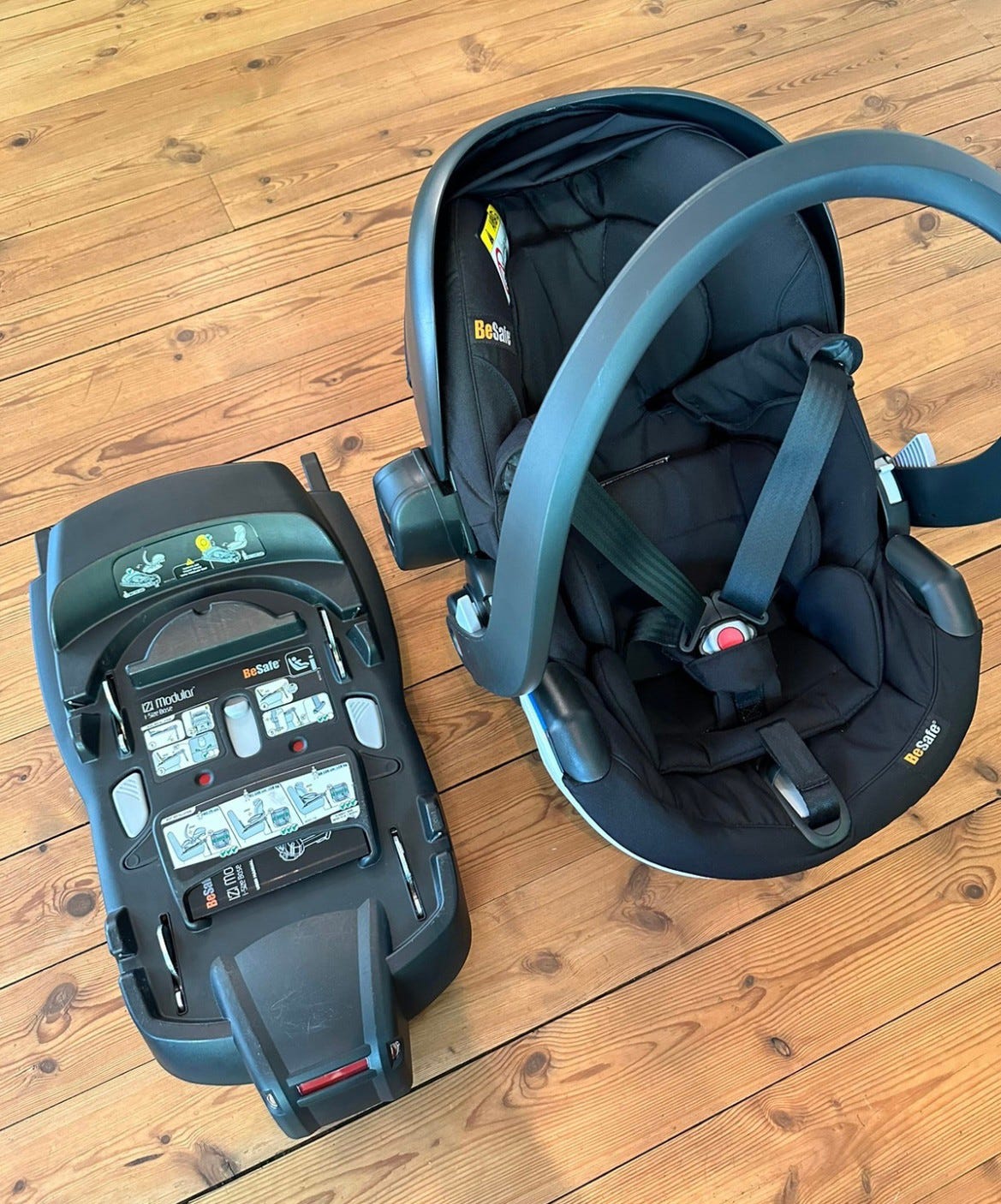 Besafe iZi Go Modular X1 i-Size, Fresh Black Cab Bilstol / babybilstol ...