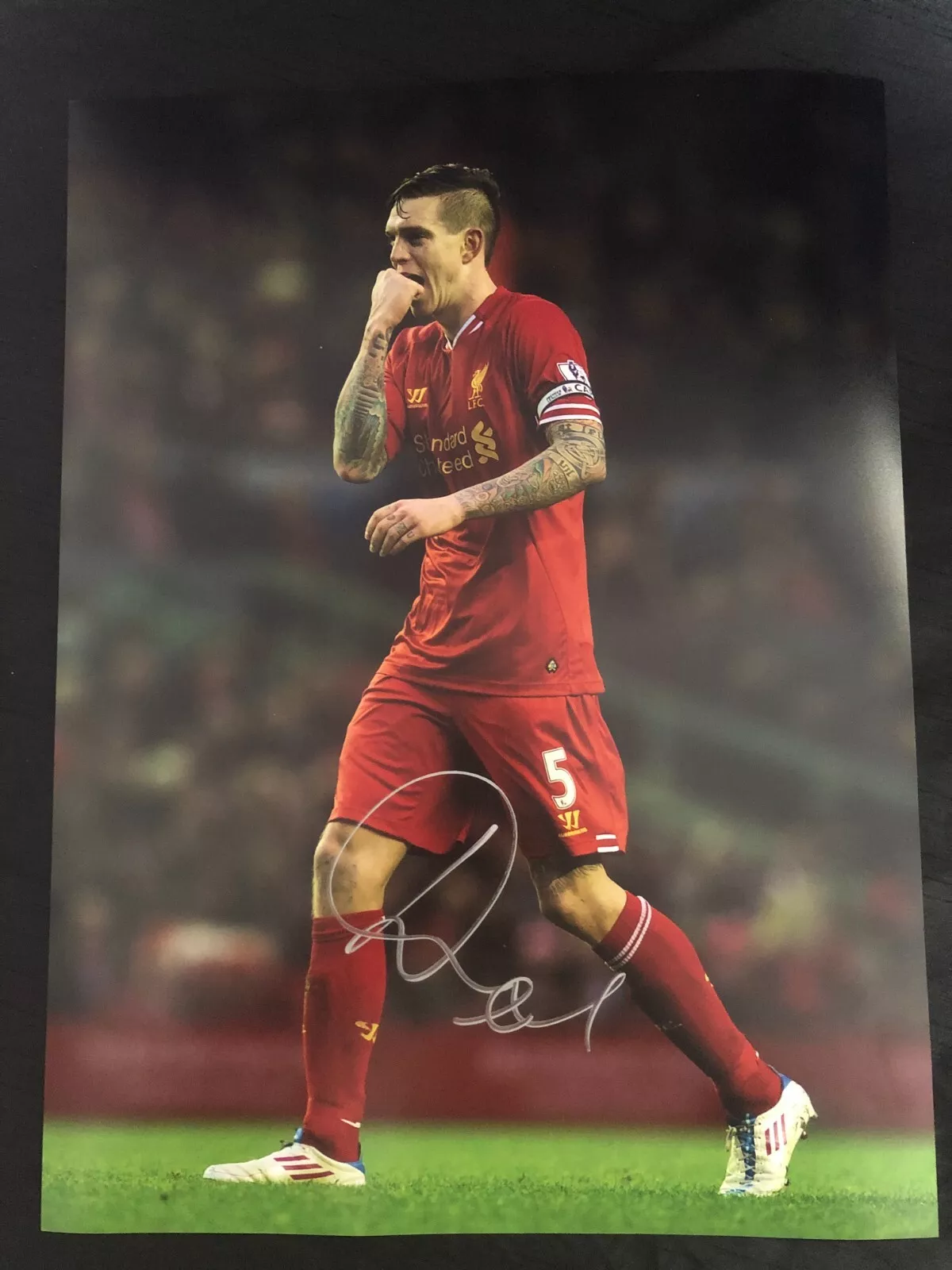 Signert Daniel Agger Liverpool Poster | FINN-torget