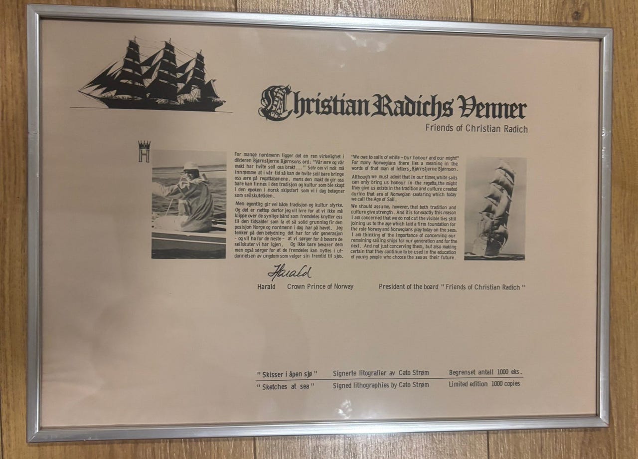 Christian Radich litografier | FINN-torget