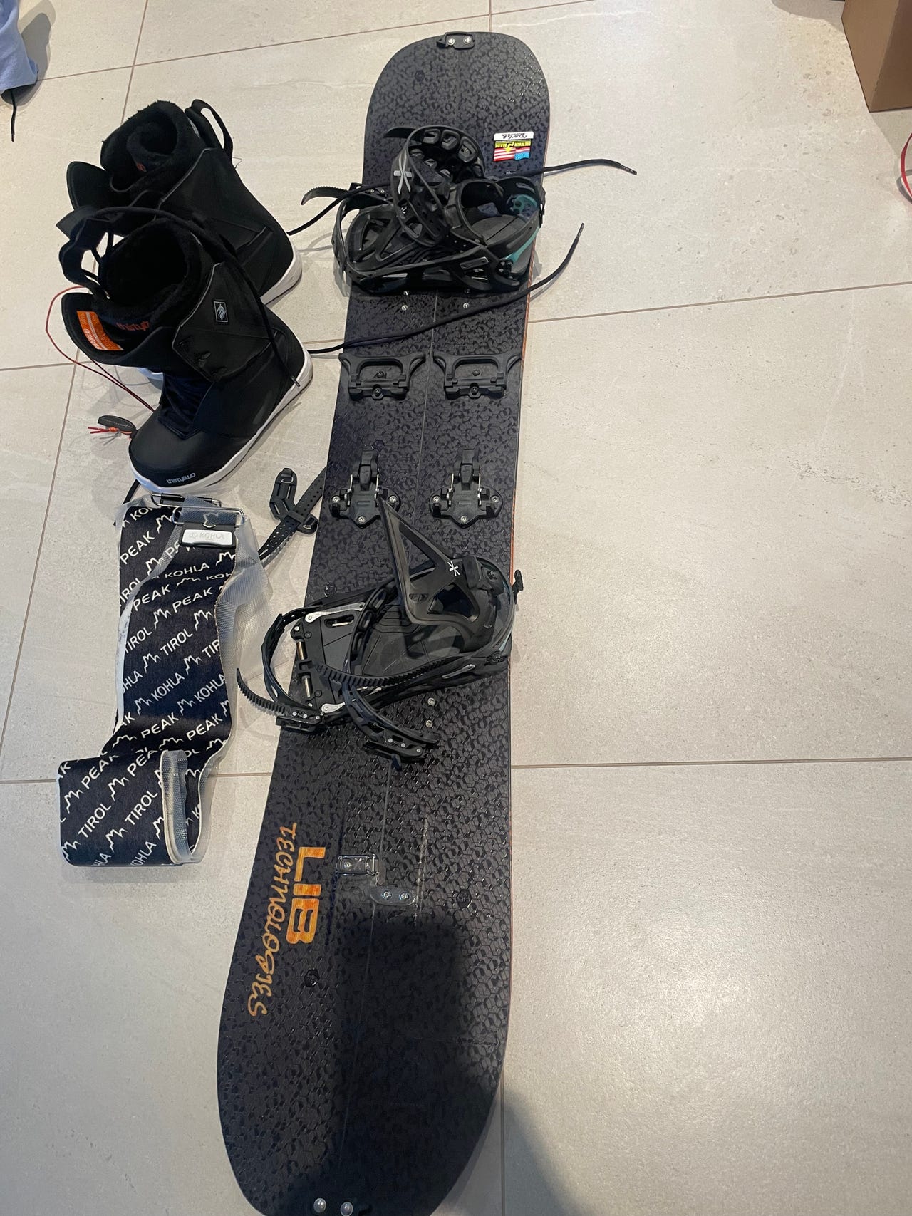 Lib Tech Split BRD Splitboard 2022 ubrukt med støvler | FINN-torget