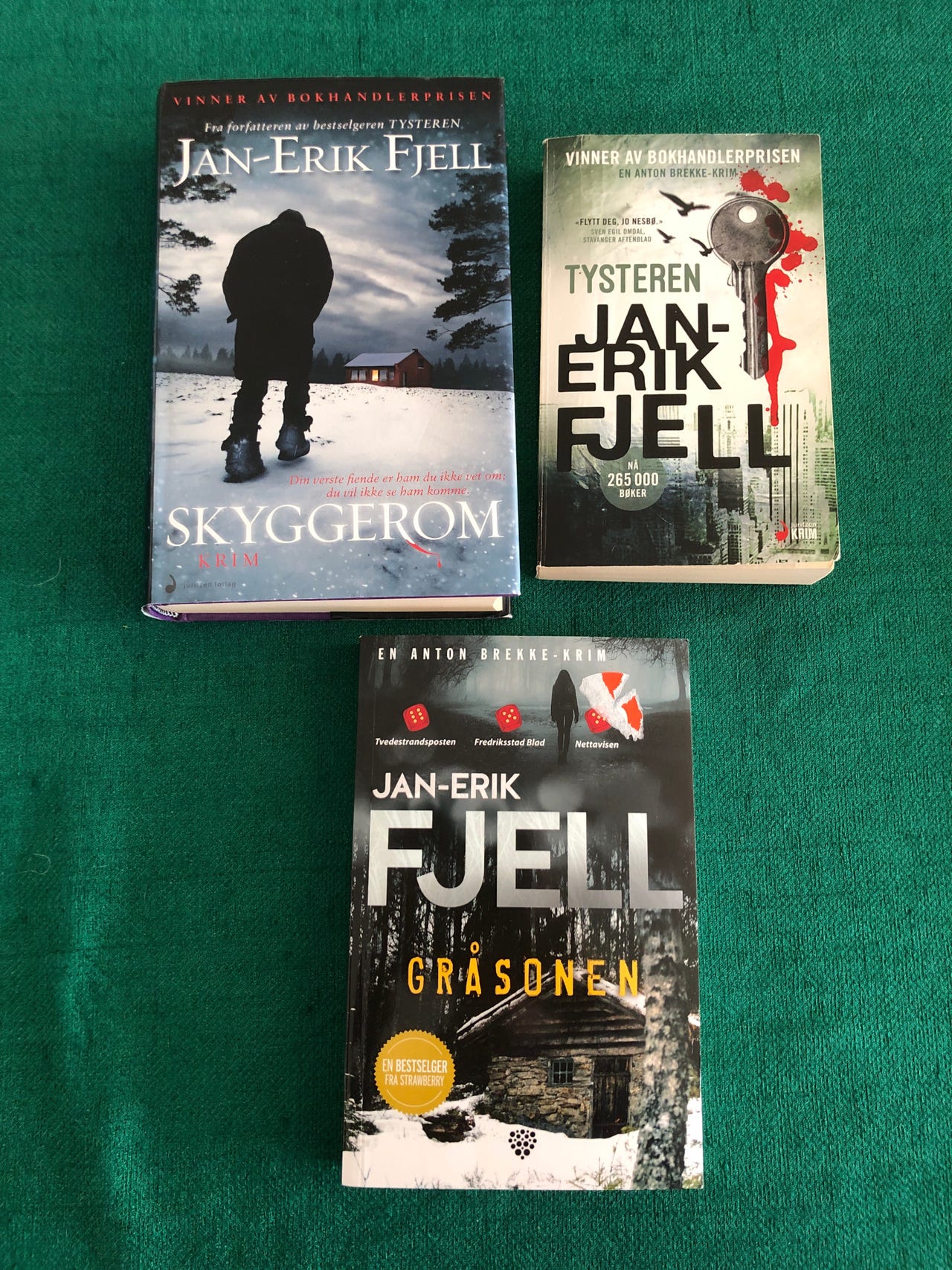 Jan-Erik Fjell - krimbøker | FINN-torget