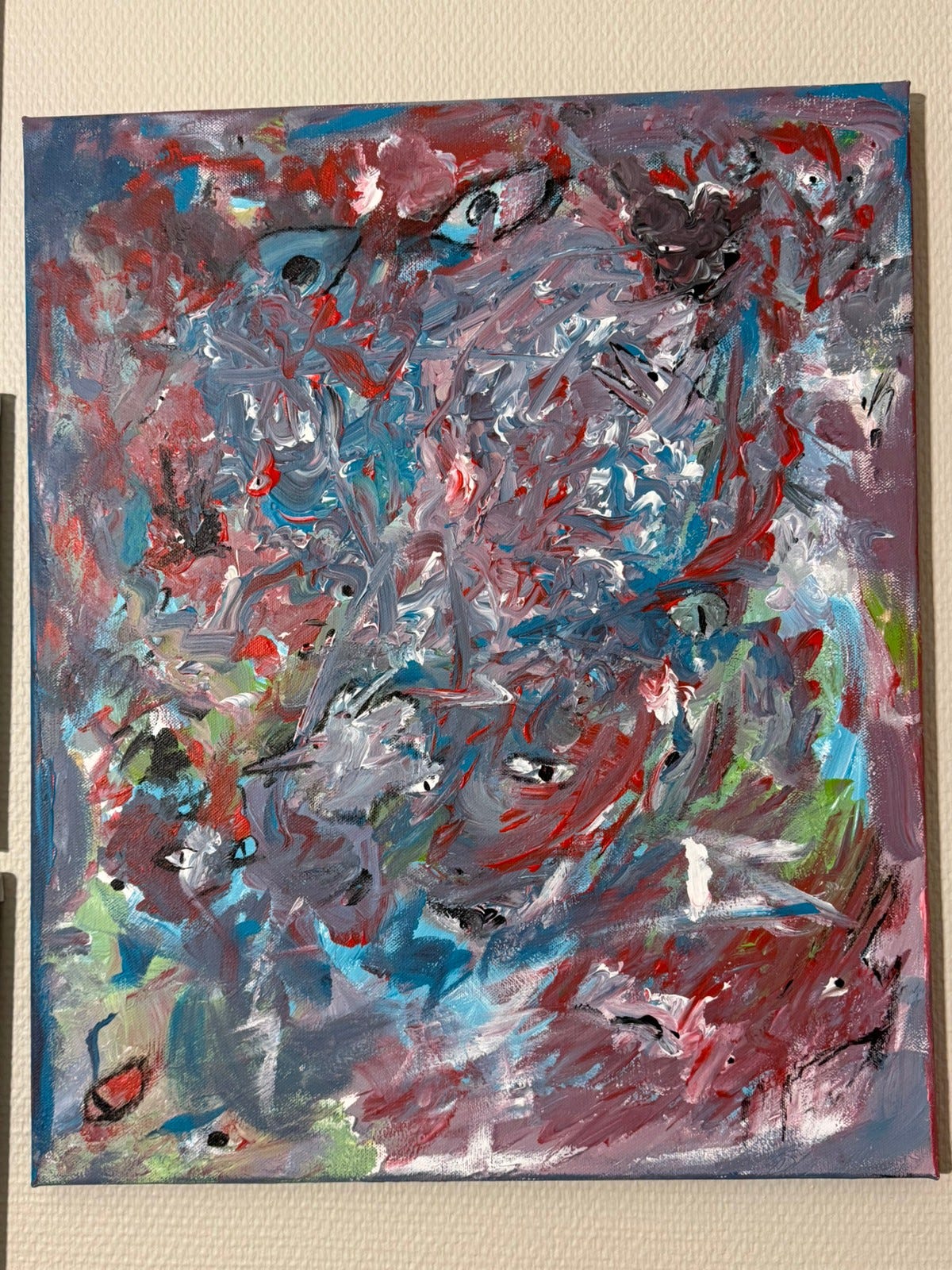 Akryl maleri 60x50sm. | FINN-torget