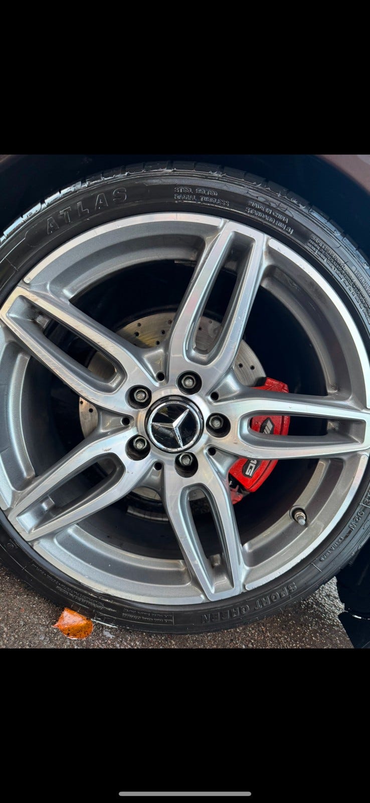 4 Orginal AMG felger selges med sømmer dekk | FINN-torget