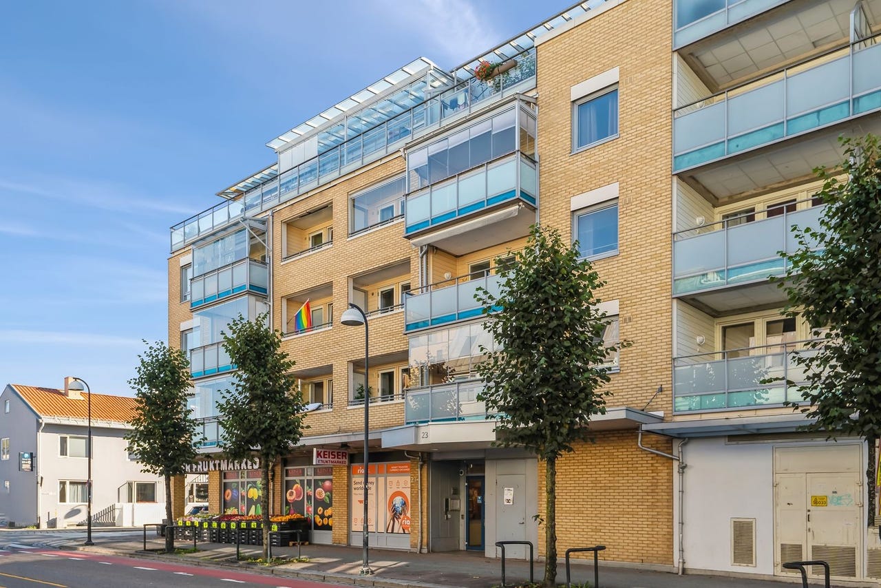 Lillestrøm - Lys og tiltalende 2-roms leilighet - sentralt - oppvarming/vv inkl - hvitevarer ...