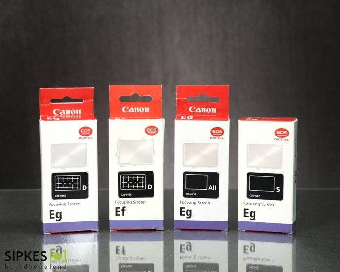 Canon Focusing screen voor 40D-50D-60D / 5D mark II / 6D - Digitalt ...