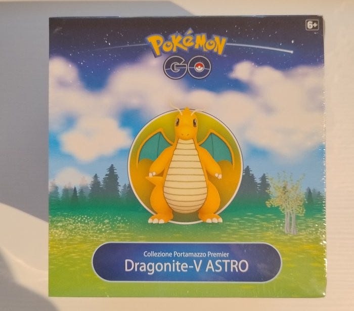 Pokémon Sealed box - Pokemon GO Dragonite V Astro ETB Collezione ...