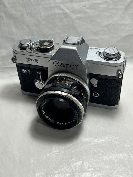 Canon FT QL + FL 1,8/50mm | Et objektiv speilreflekskamera (SLR) | FINN ...