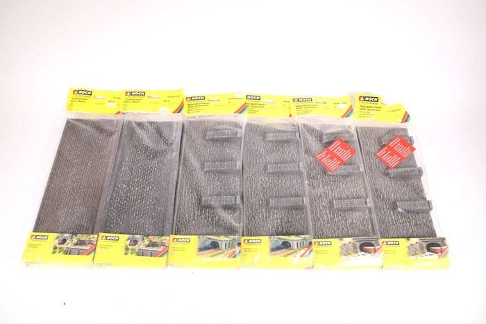 Noch H0 - 58272/58066 - Modelltog-landskap (6) - 6 veggplater i ...