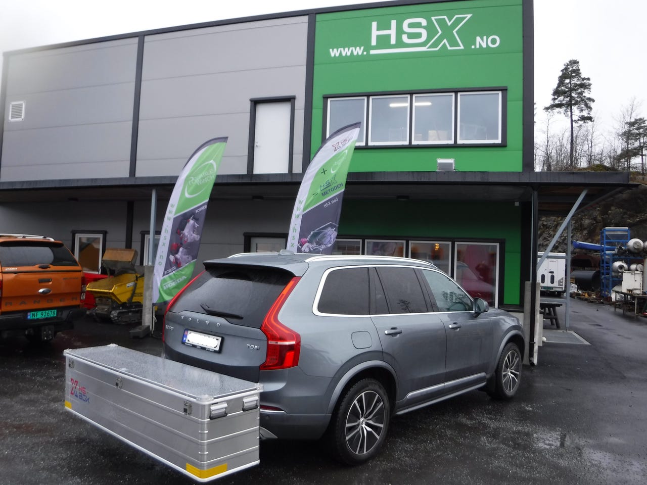 HS-X Boks 210 Aluminium bakboks | FINN-torget