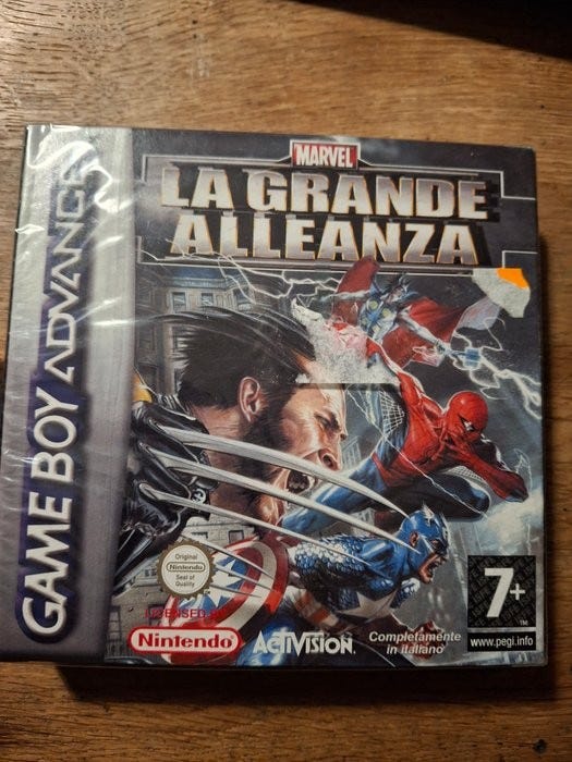 Nintendo - Gameboy Advance - Marvel la grande alleanza (Marvel ...