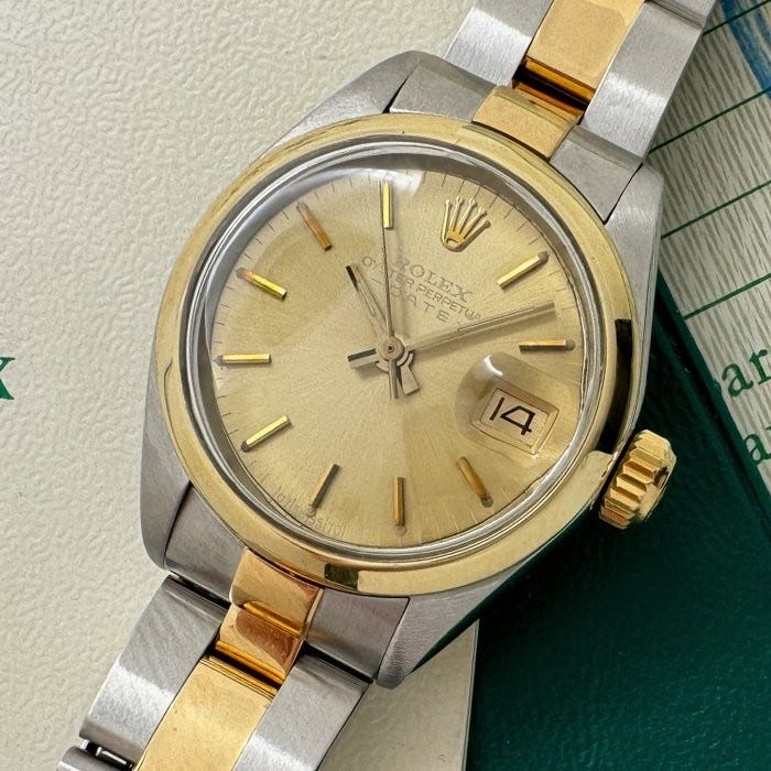 Rolex - Oyster Perpetual Date - 6916 - Dame - 1975 | FINN-torget