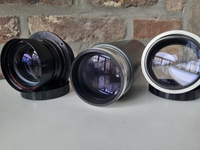 Rodenstock, jml splendon 300mm + goodkin astro81/4e 8 process lens ...