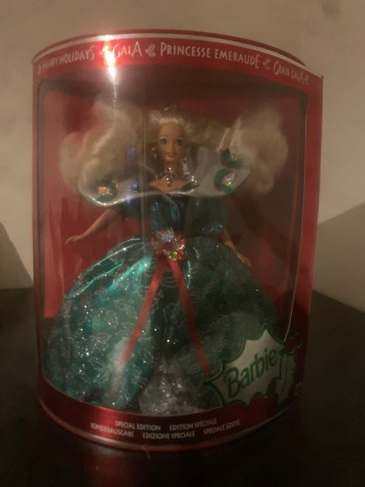 Mattel - Barbie dukke Holiday 1995 - 1990–2000 - Kina | FINN-torget