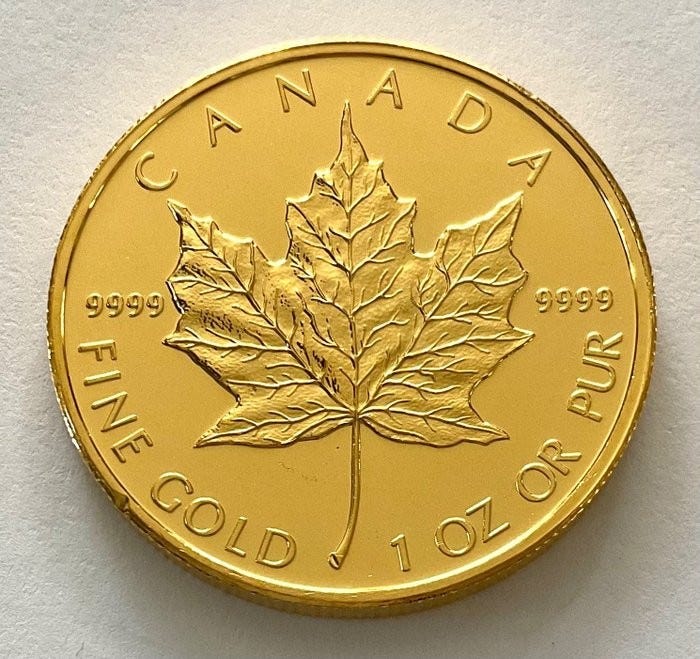 Canada. 50 Dollars 2010 - Maple Leaf - 1 oz | FINN-torget