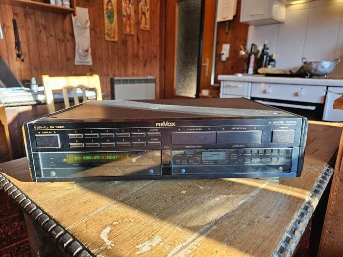 Revox - B260-S FM-TUNER Radio | FINN-torget