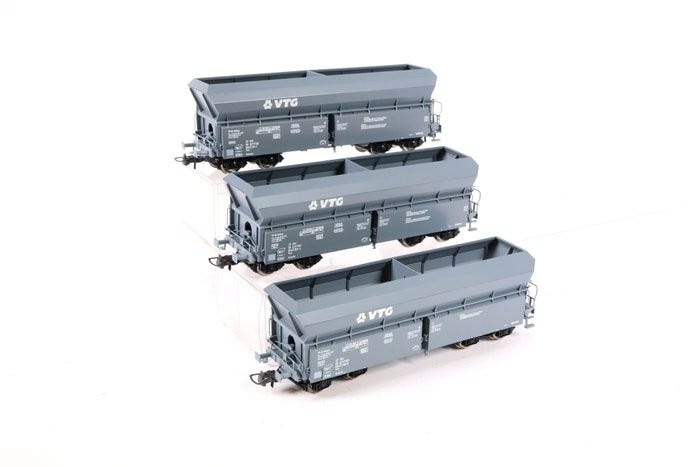 Roco H0 - 76092 - Modelltog godsvogn-sett (1) - Tre selvlossere 'VTG ...