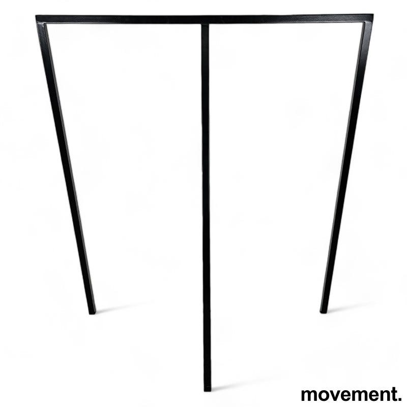 6 stk Klesstativ / garderobestativ HAY Loop Stand i sort metall, bredde ...