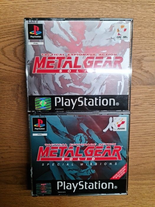 Sony - Playstation 1 (PS1) - Metal Gear Solid Bundle (1 + Special ...