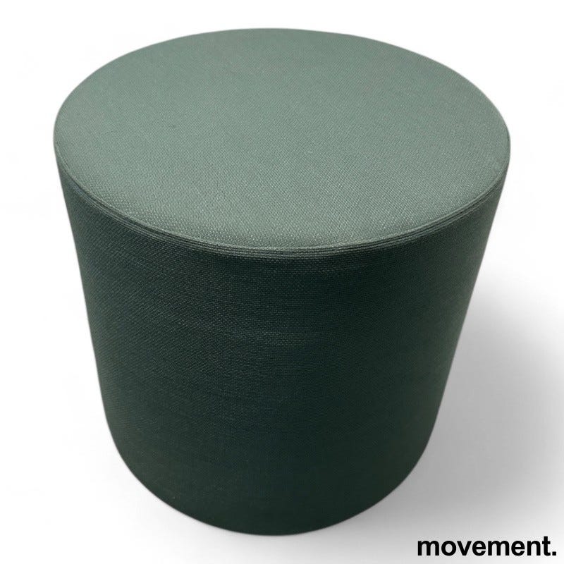 4 stk Puff i grønt stoff fra Vitra, model: Visiona, Ø: 42cm, 41cm ...