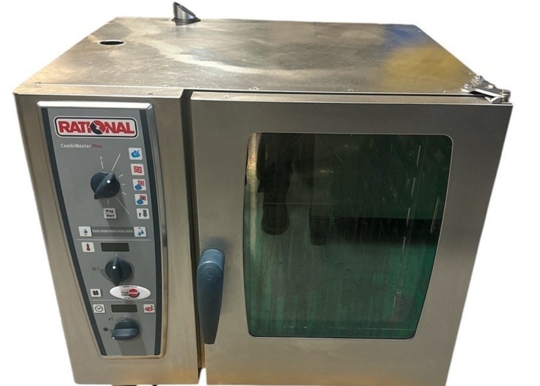 RATIONAL 230V - KOMBIDAMPER 6xGN 1/1 -IOVN - METOS - COMBIMASTER PLUS ...