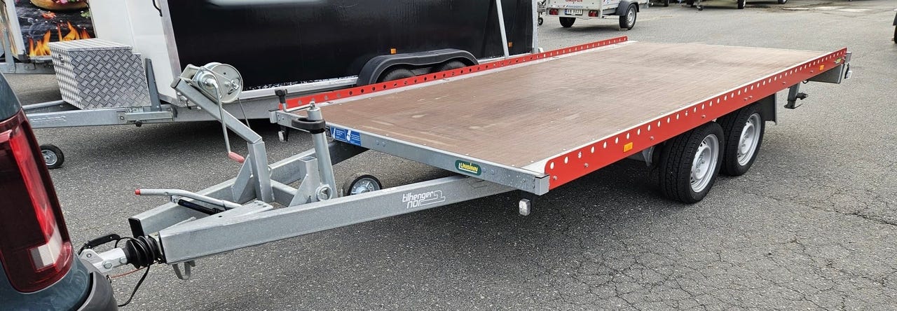 Pent brukt Unsinn Biltransporthenger/flakhenger, 3500 kg | FINN-torget