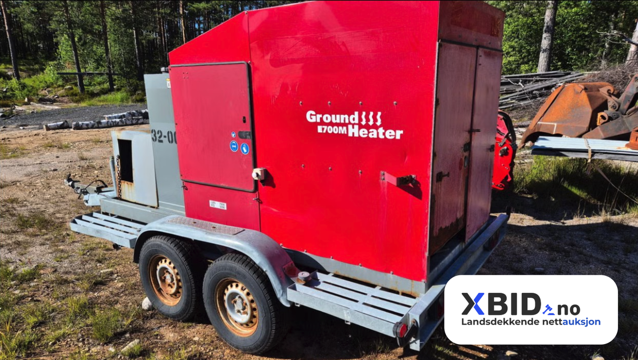 Wacker Ground heater E700M Teletiner | FINN-torget