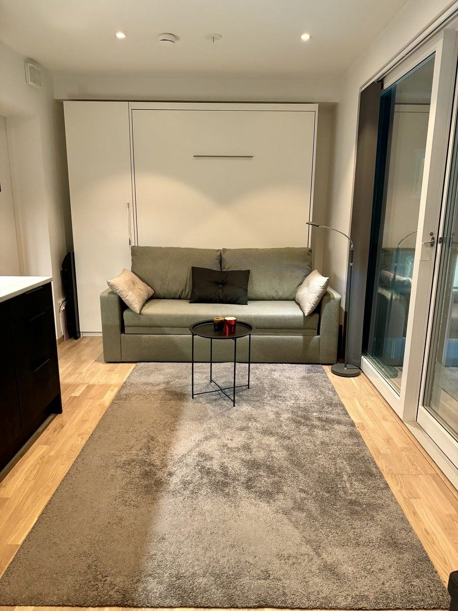 Urban studioleilighet midt i Bodø sentrum- Møblert | FINN eiendom