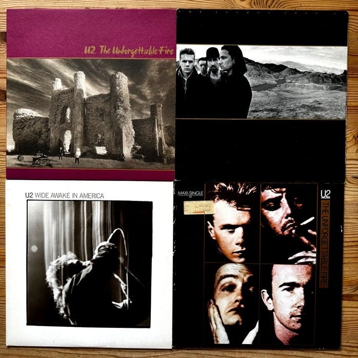 U2 - 4 great U2 Records - Flere titler - LP - 1st Stereo pressing ...