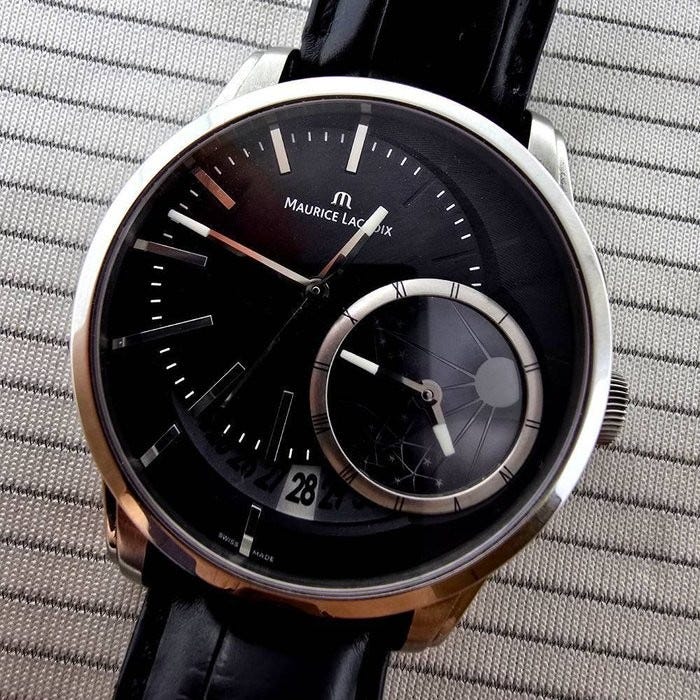 Maurice Lacroix - Pontos Decentrique GMT - PT6118.SS001.330 - Herre ...