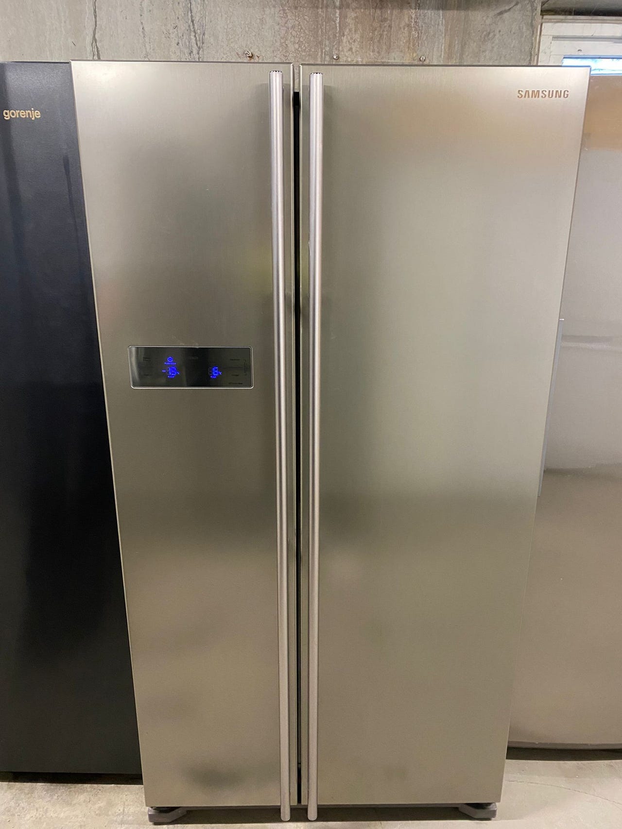 SAMSUNG SIDEBYSIDE STÅL - GARANTI - KAN LEVERES | FINN-torget