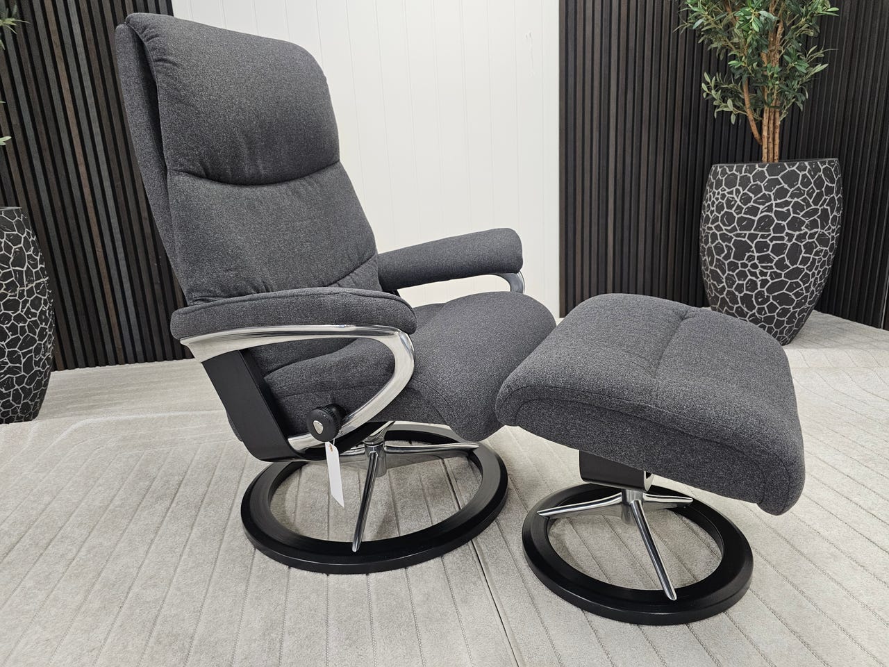Stressless® View (L) Signature lenestol m/krakk fra Ekornes | FINN-torget