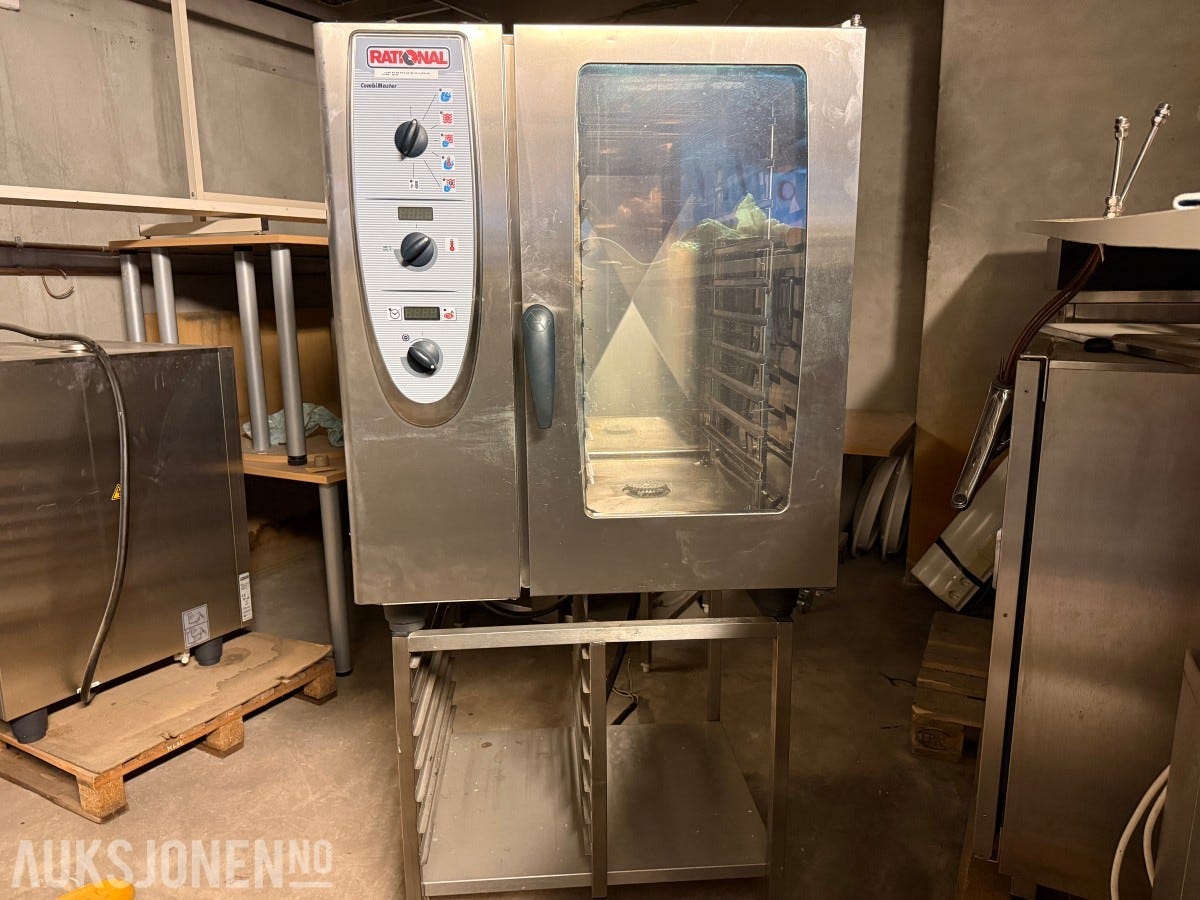 RATIONAL CombiMaster CW 101 17,5 kW Restaurantovn / kombidamper | FINN ...