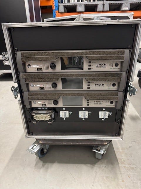 Crown I-Tech 3500 amp rack til salgs | FINN-torget