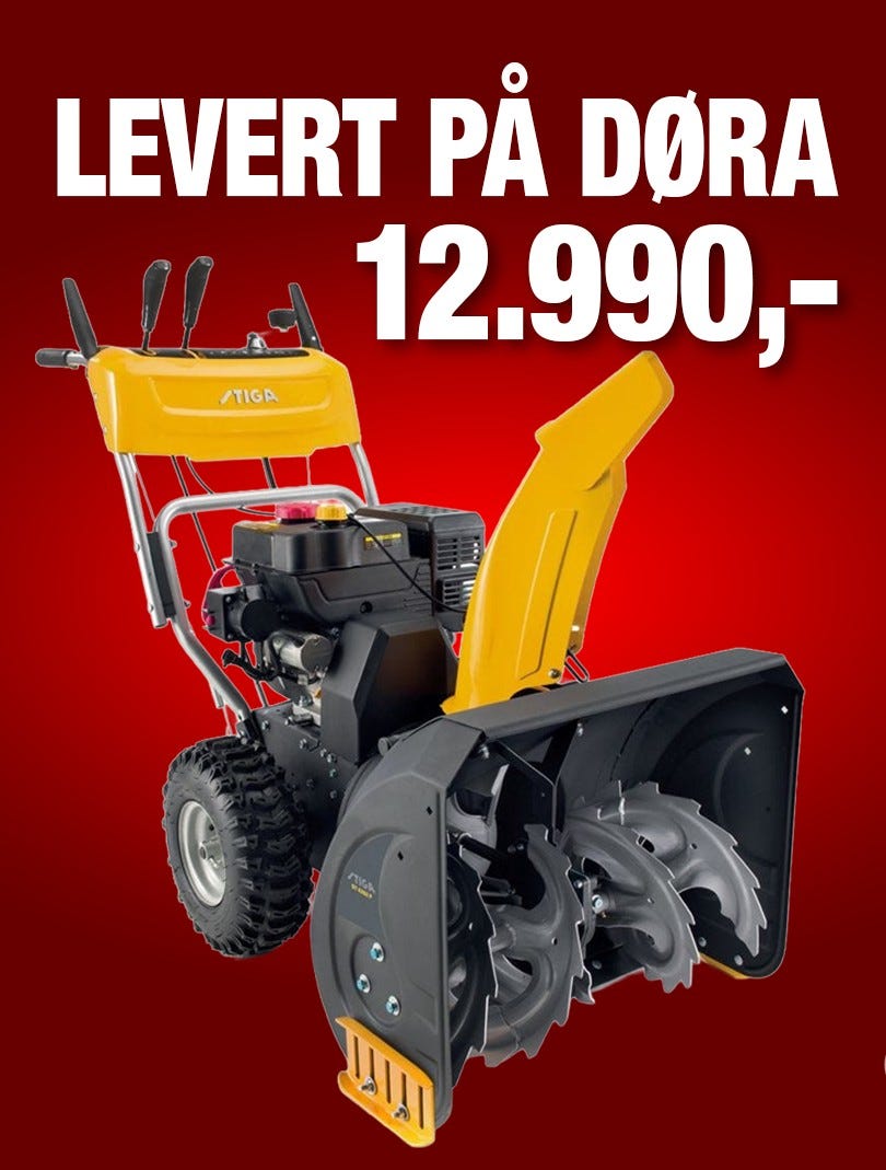 STIGA ST 4262 P Bensindrevet snøfreser | FINN-torget