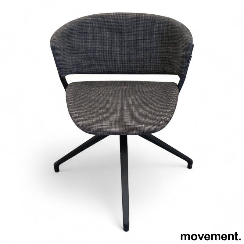 Offecct Phoenix Chair Grått stoff, sort understell, Pent brukt | FINN ...