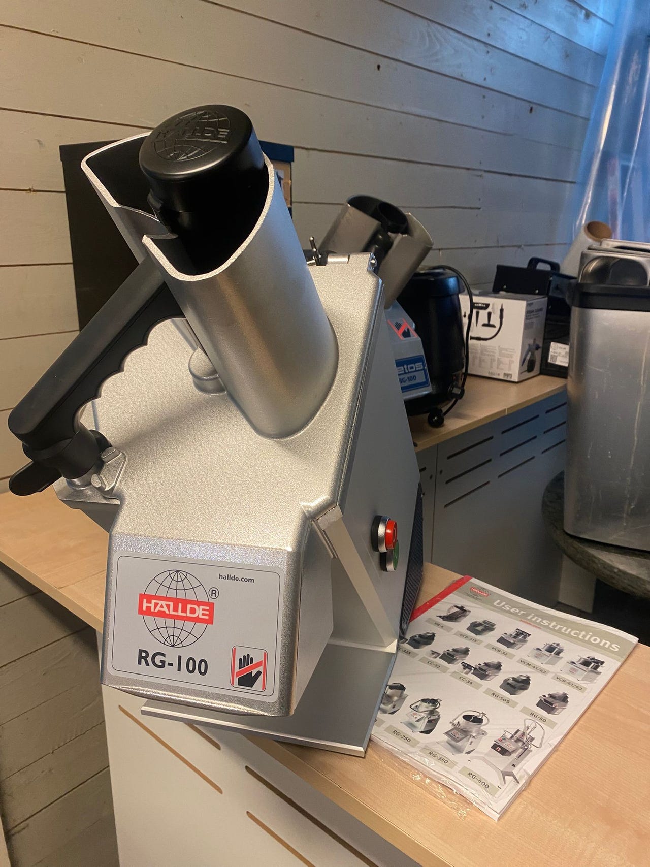 HALLDE RG-100 GRØNNSAKSKUTTER (UBRUKT) - GARANTI - KAN LEVERES | FINN ...