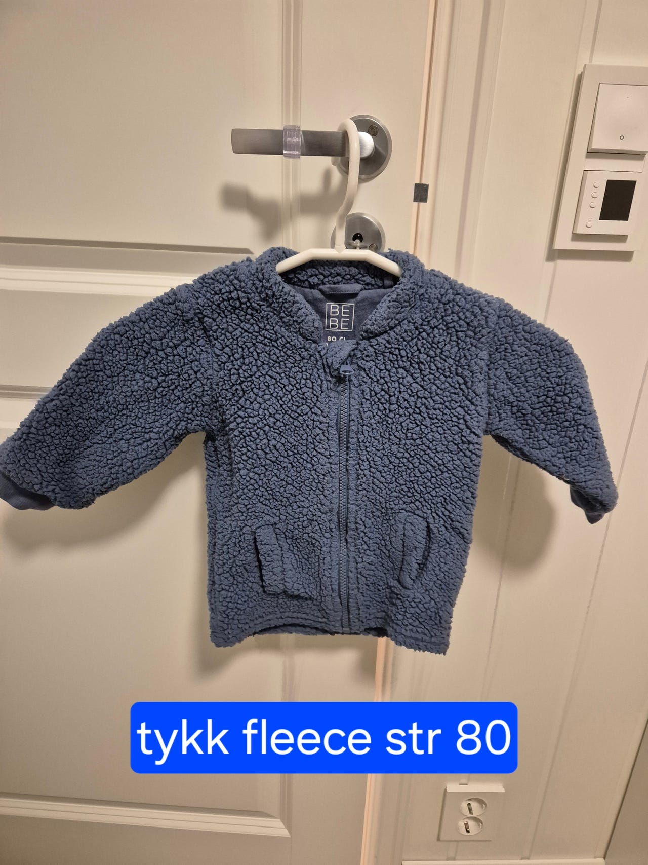 Fleece jakke str 80 | FINN-torget