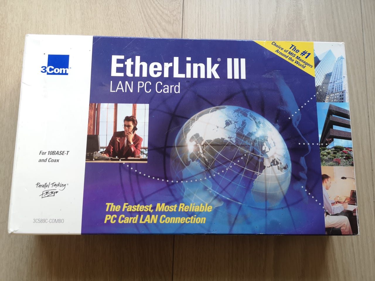 3Com EtherLink III LAN PC Card for Ethernet COAX og TP | FINN-torget