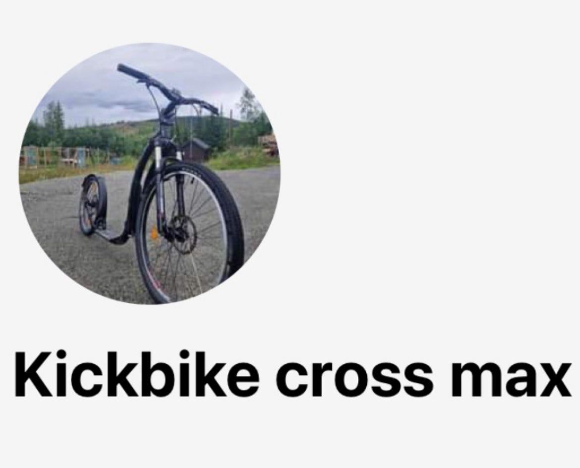 Kick bike cross max | FINN-torget