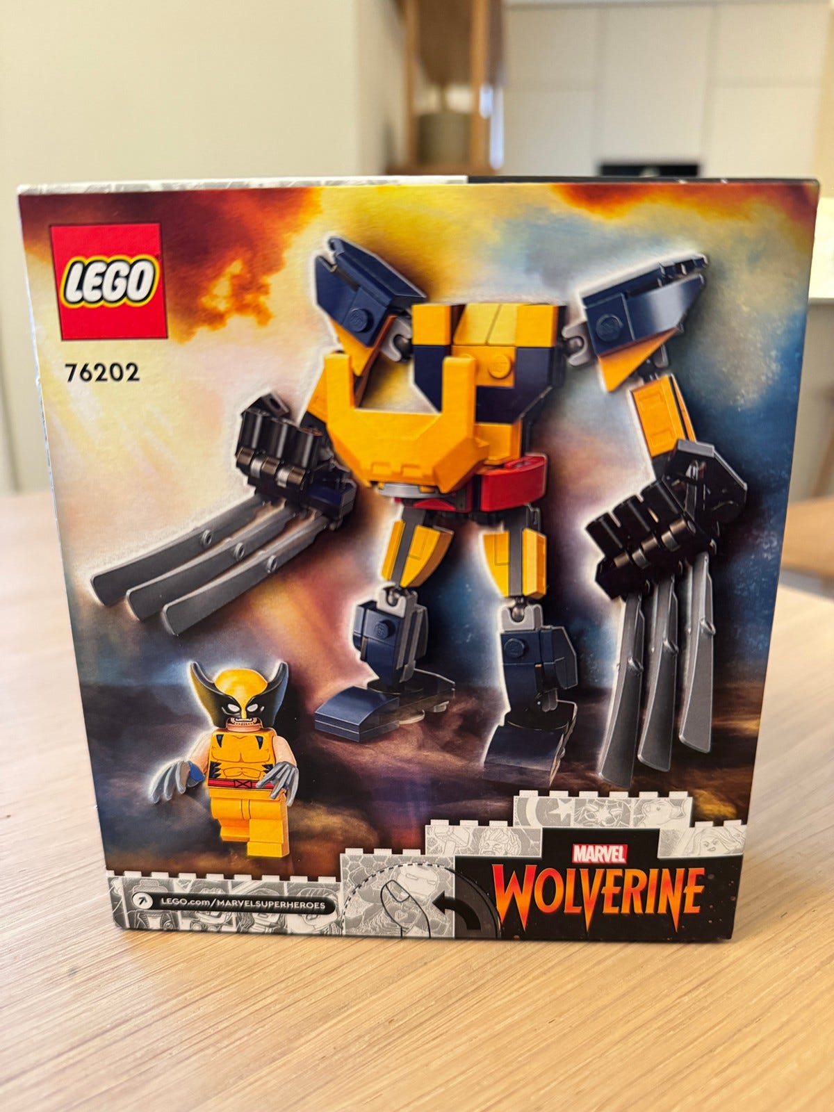 LEGO 76202 | Marvel Super Heroes | X-Men Wolverine Mech Armor | UÅPNET ...