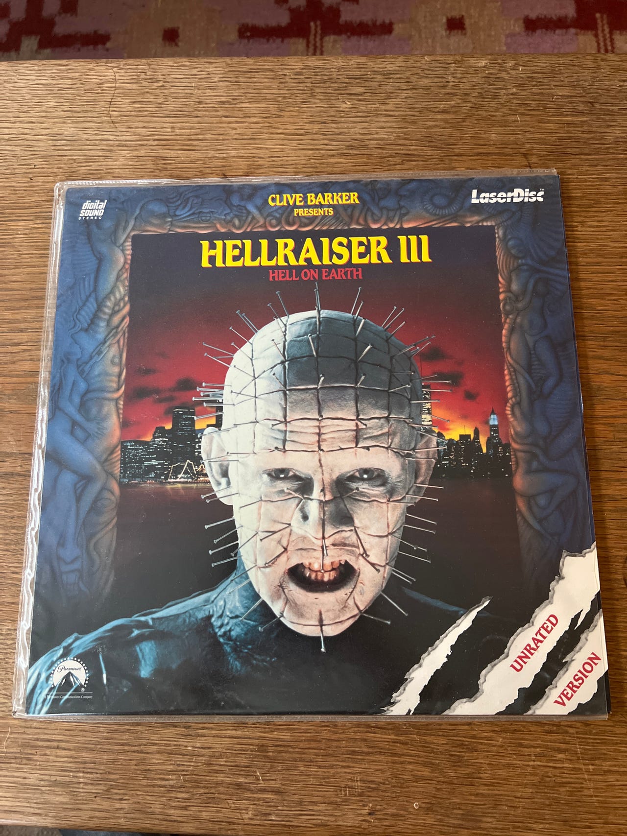 Hellraiser 3 Laserdisc | FINN-torget