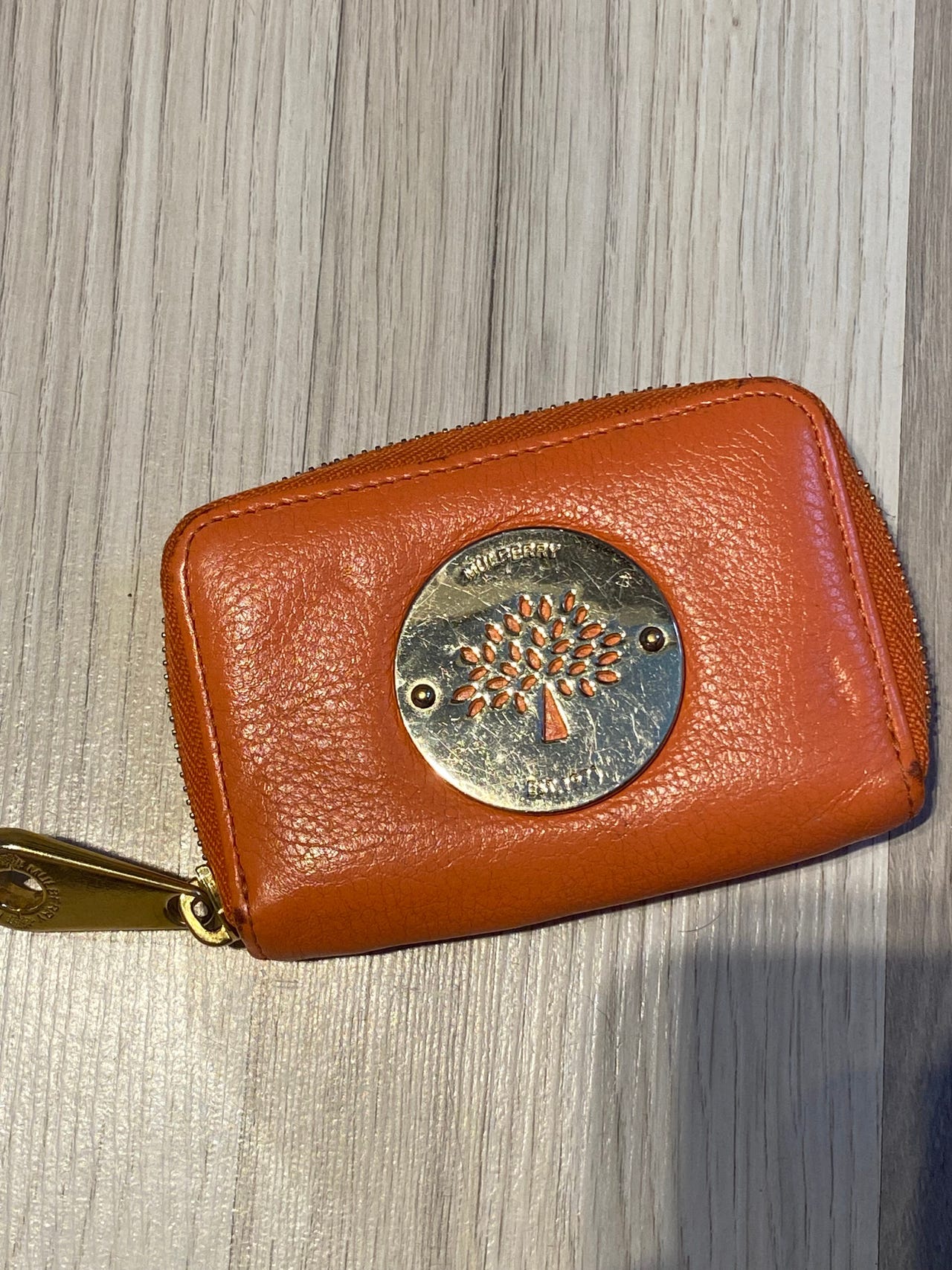 Mulberry lommebok i aprikos/orange farge | FINN-torget